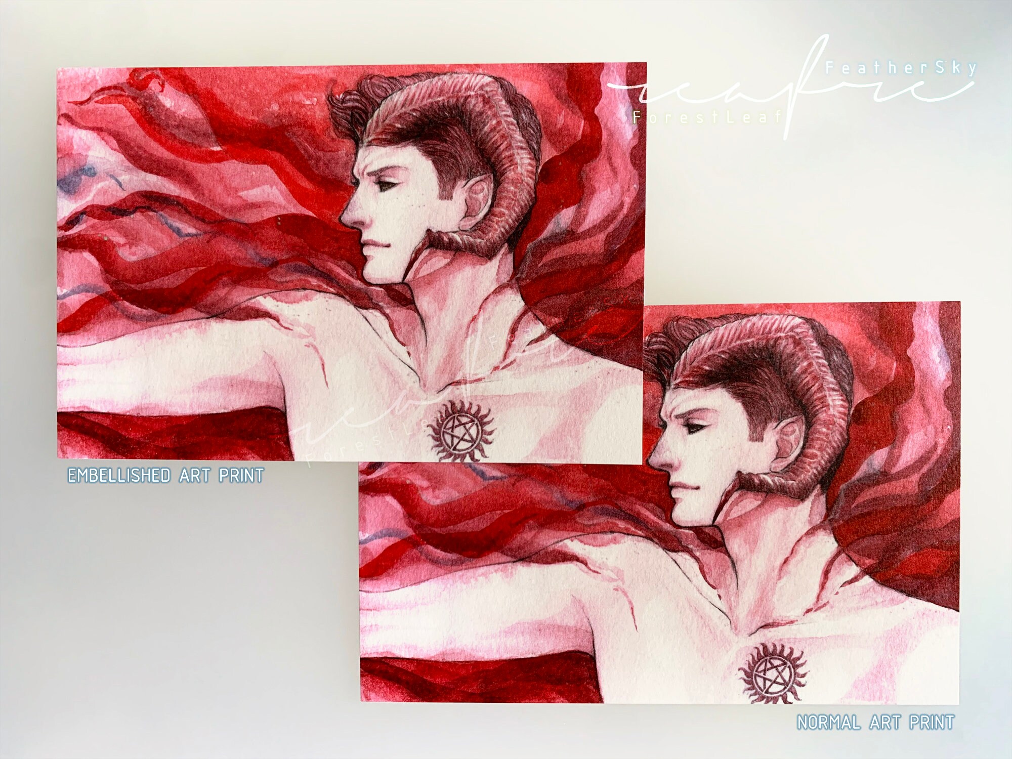 Demon Art Print - Etsy