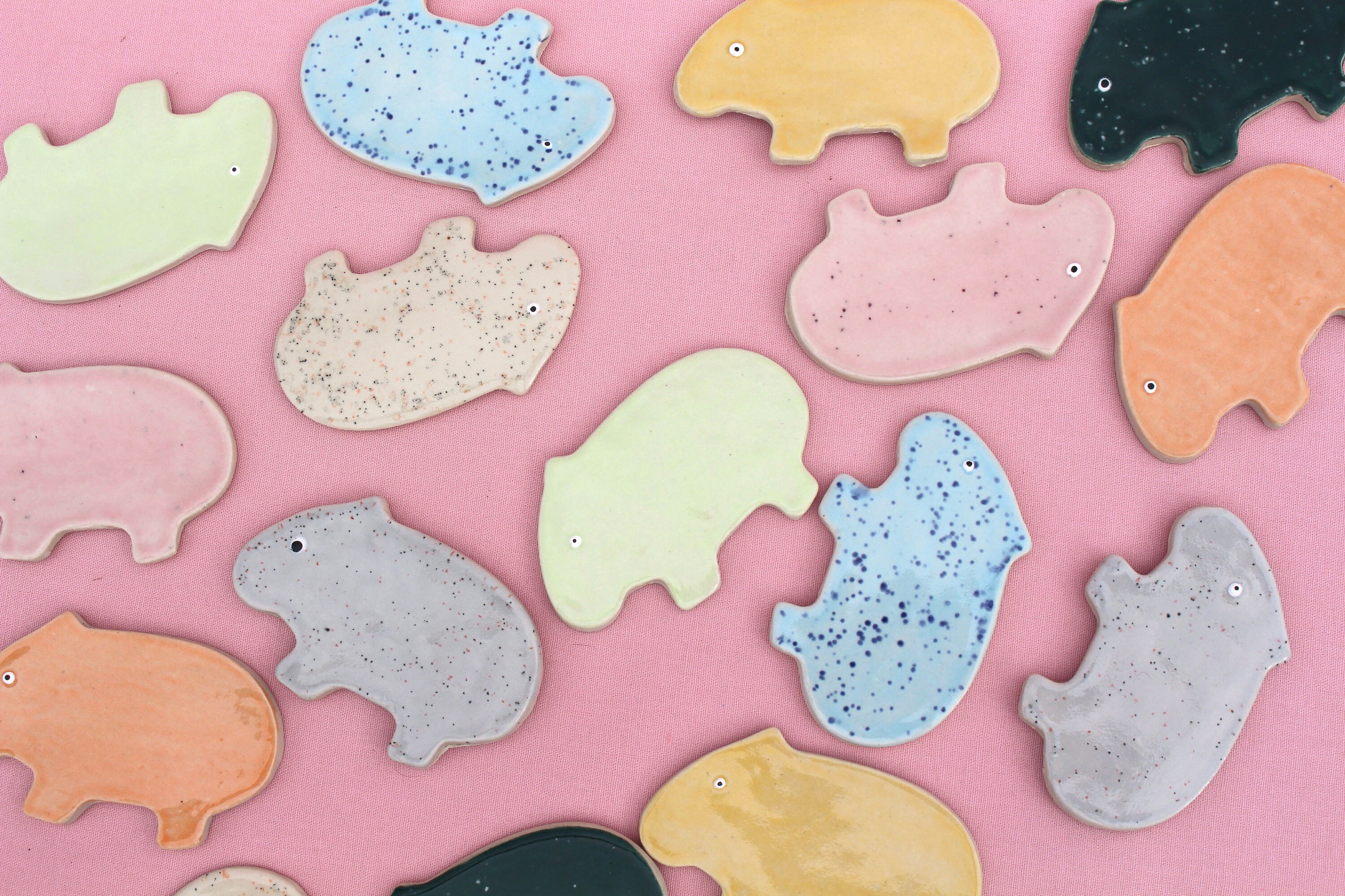 Magnet Wombat Ceramic - Etsy Australia