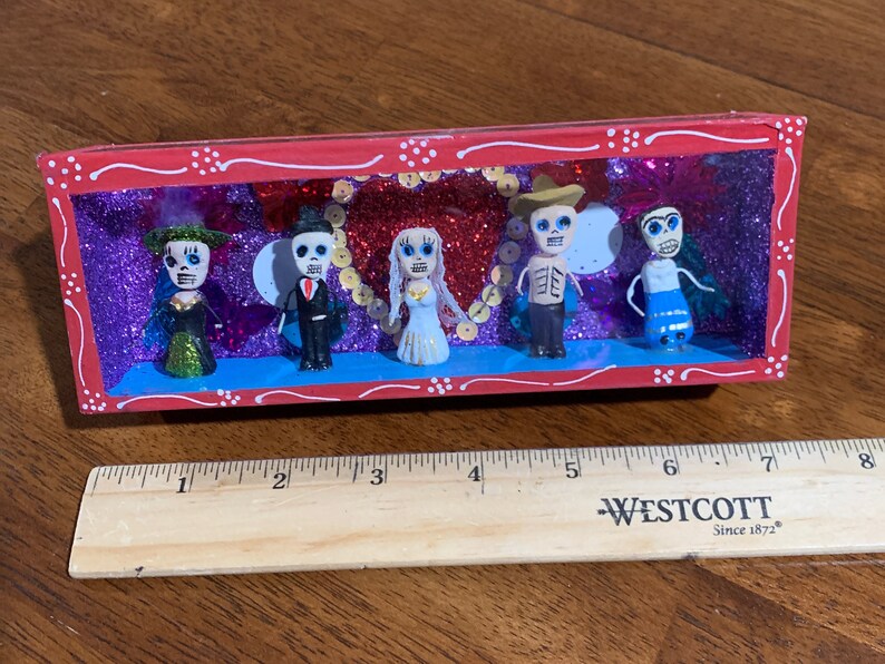 Day of the Dead Nicho Shadow Box Mexican - Etsy