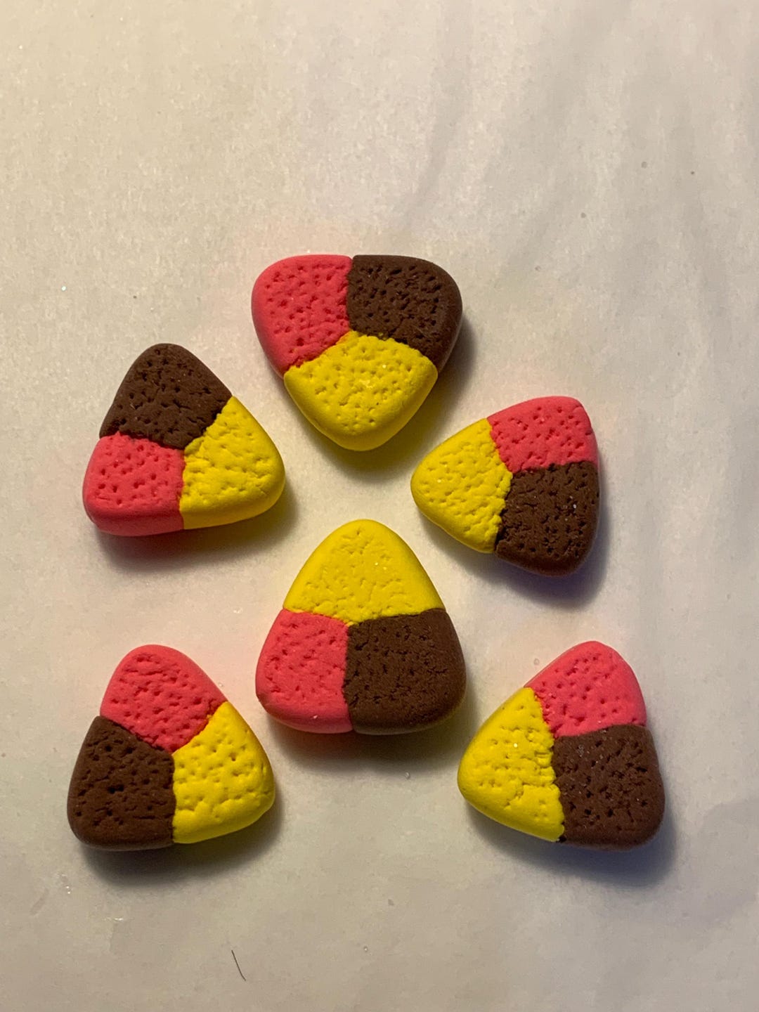 Miniature Clay Mexican Pan Dulce Tricolor Galletas Various Sizes - Etsy