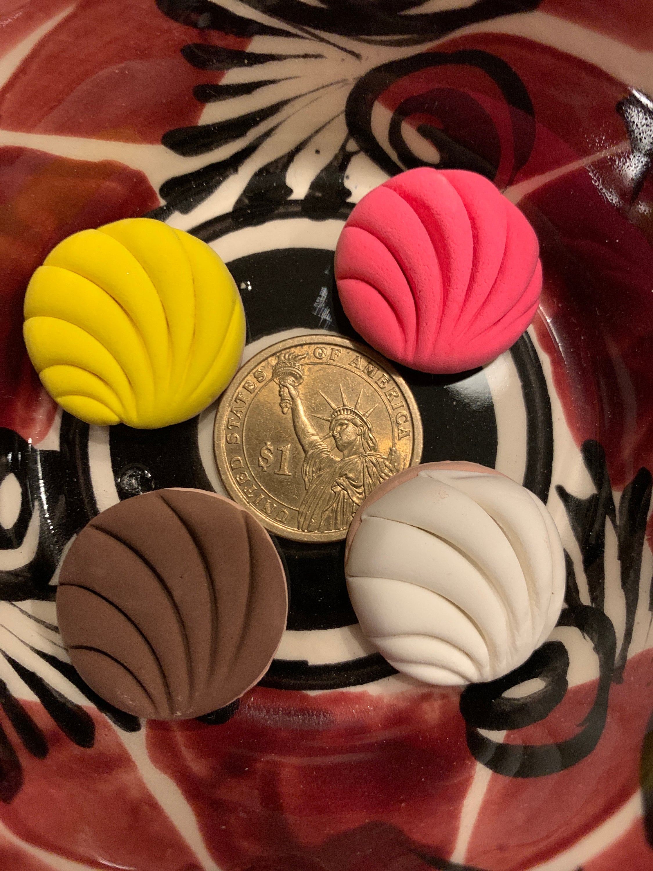 Miniature Conchas Mexican Sweet Bread PAN Mexicano PAN Dulce - Etsy