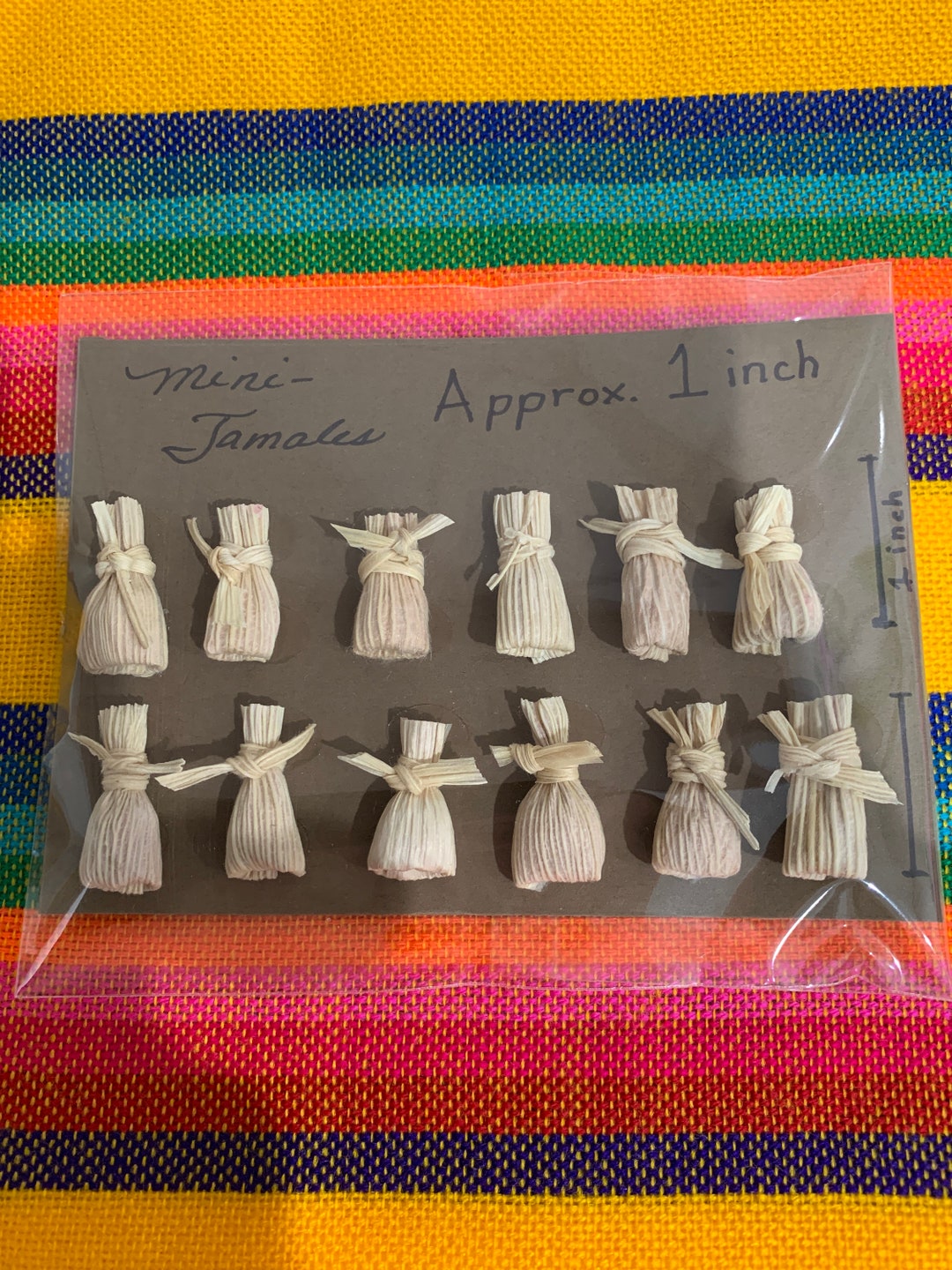 Mini-tamales Mexican Miniature Corn Husk - Etsy