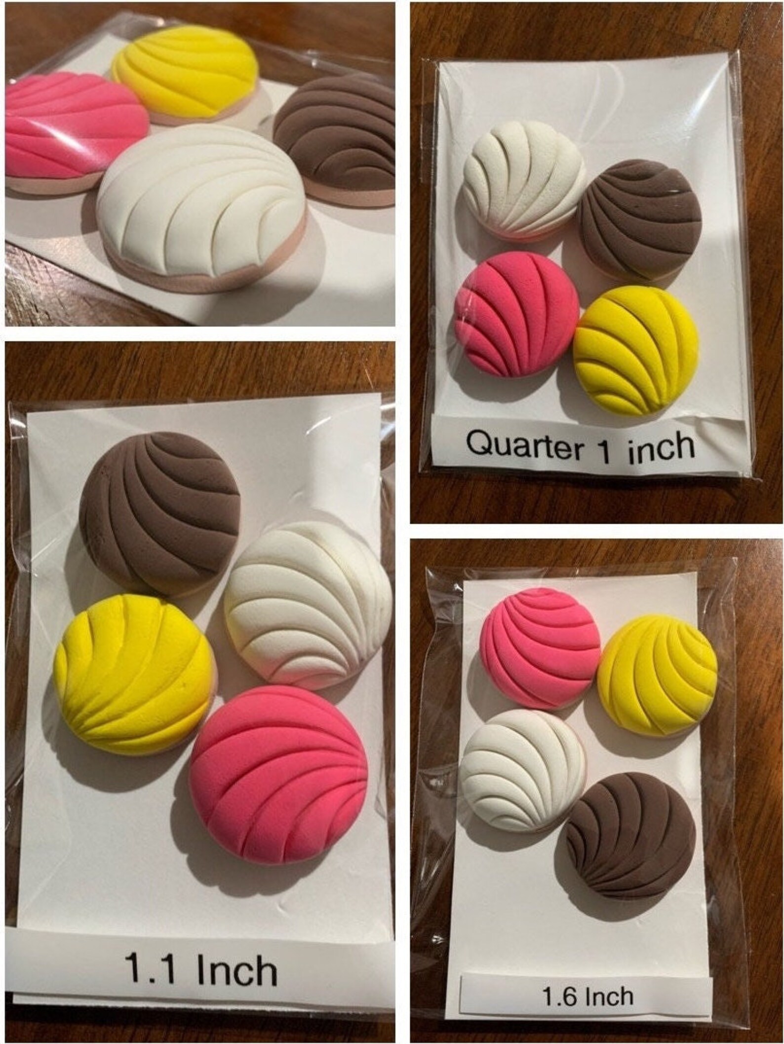 SMALL Concha’s Mexican Sweet Bread PAN Mexicano PAN Dulce - Etsy