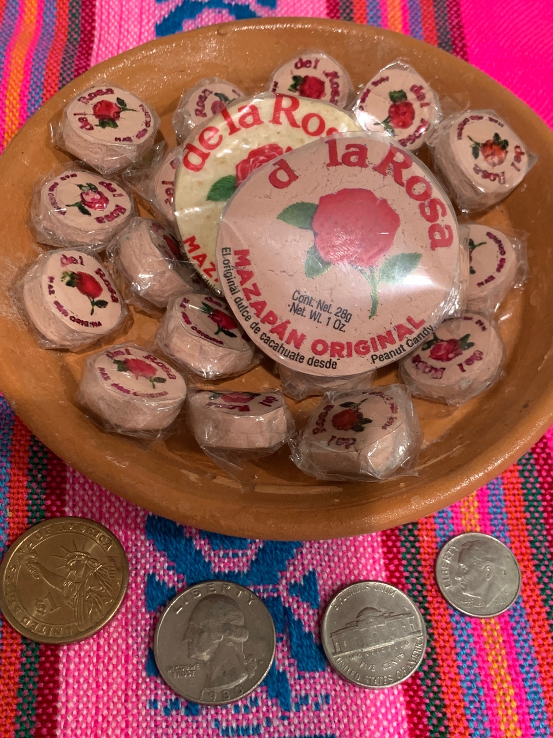Clay Miniature Mazapán Traditional Mexican Peanut Candy Mexicano - Etsy
