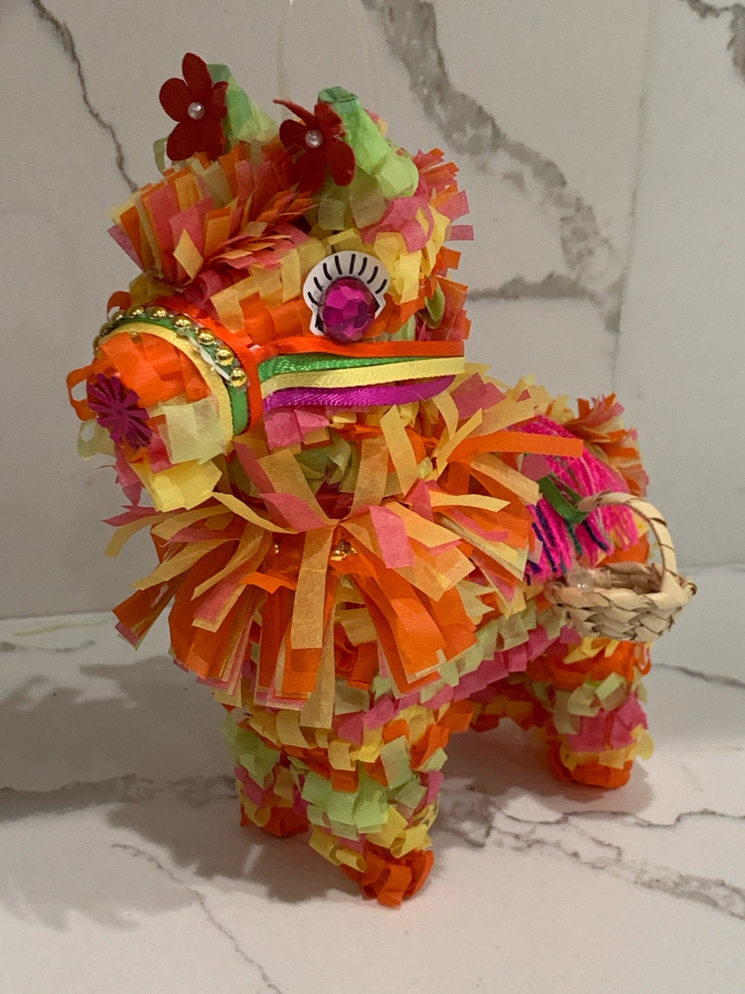 Mini Donkey Piñata 7x5in. 10 Surprise Gifts as Shown - Etsy