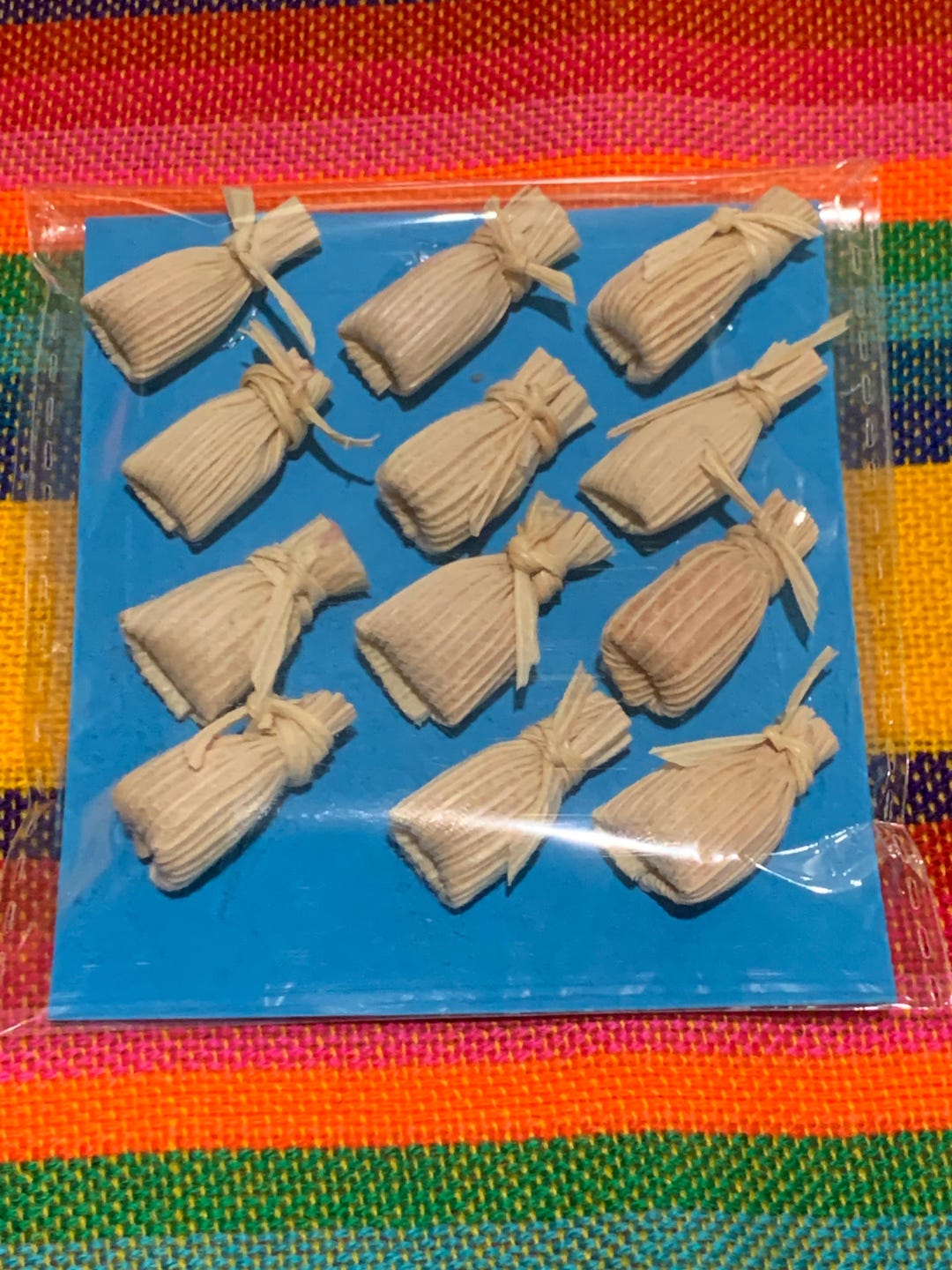 1 Doz. 12 Mini-tamales Mexican Miniature Corn Husk - Etsy