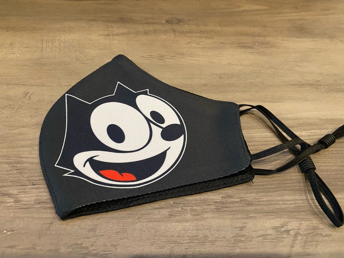 Felix the Cat face mask | Etsy
