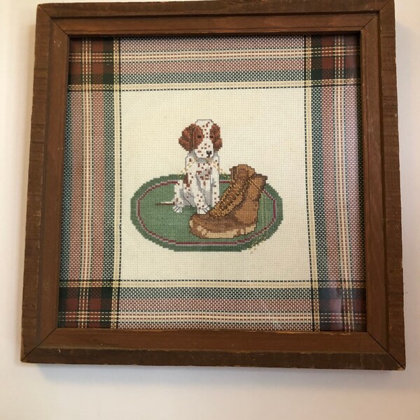 Spaniel Cross Stitch - Etsy