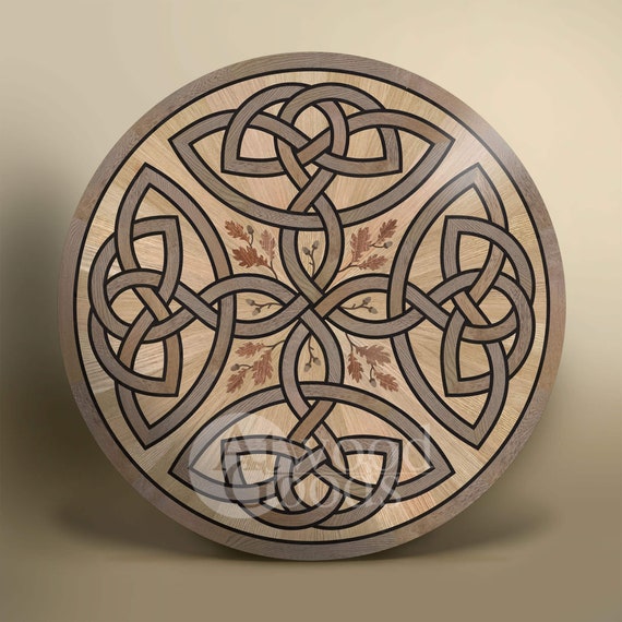 Celtic Wood Inlay Patterns FLOORING