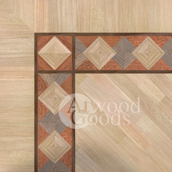 Wood Inlay Border Patterns