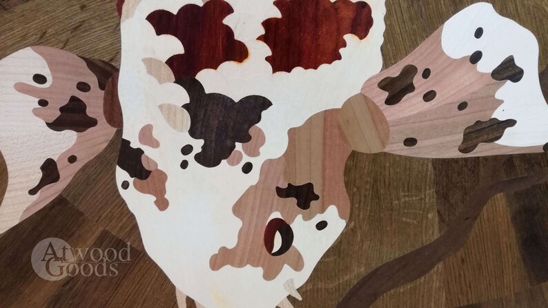 Koi Fish Wood Floor Inlay Floor Medallion Hardwood Flooring - Etsy