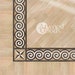 Wood Floor Border "hellenic Way" Wooden Floor Inlay Floor Decorative ...