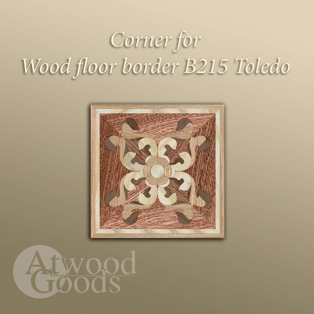 Corner for Wood Floor Border "toledo" - Etsy
