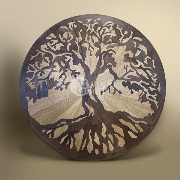 Tree of Life Floor Medallion - Etsy