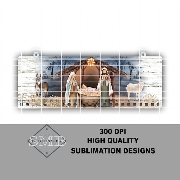 Nativity Advent Calendar - Etsy