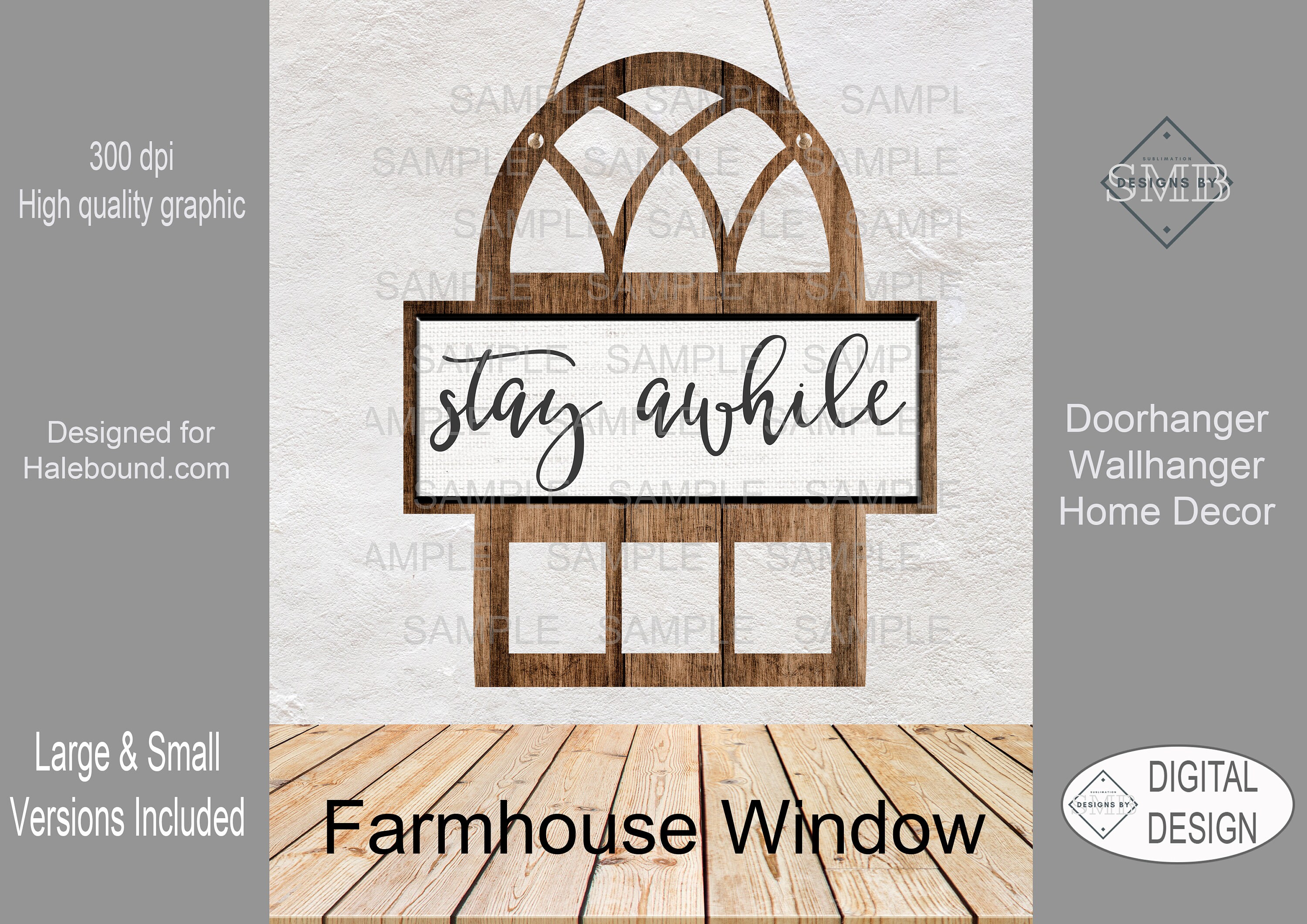 Digital Farmhouse Window Sign Door or Wall Hanger - Etsy