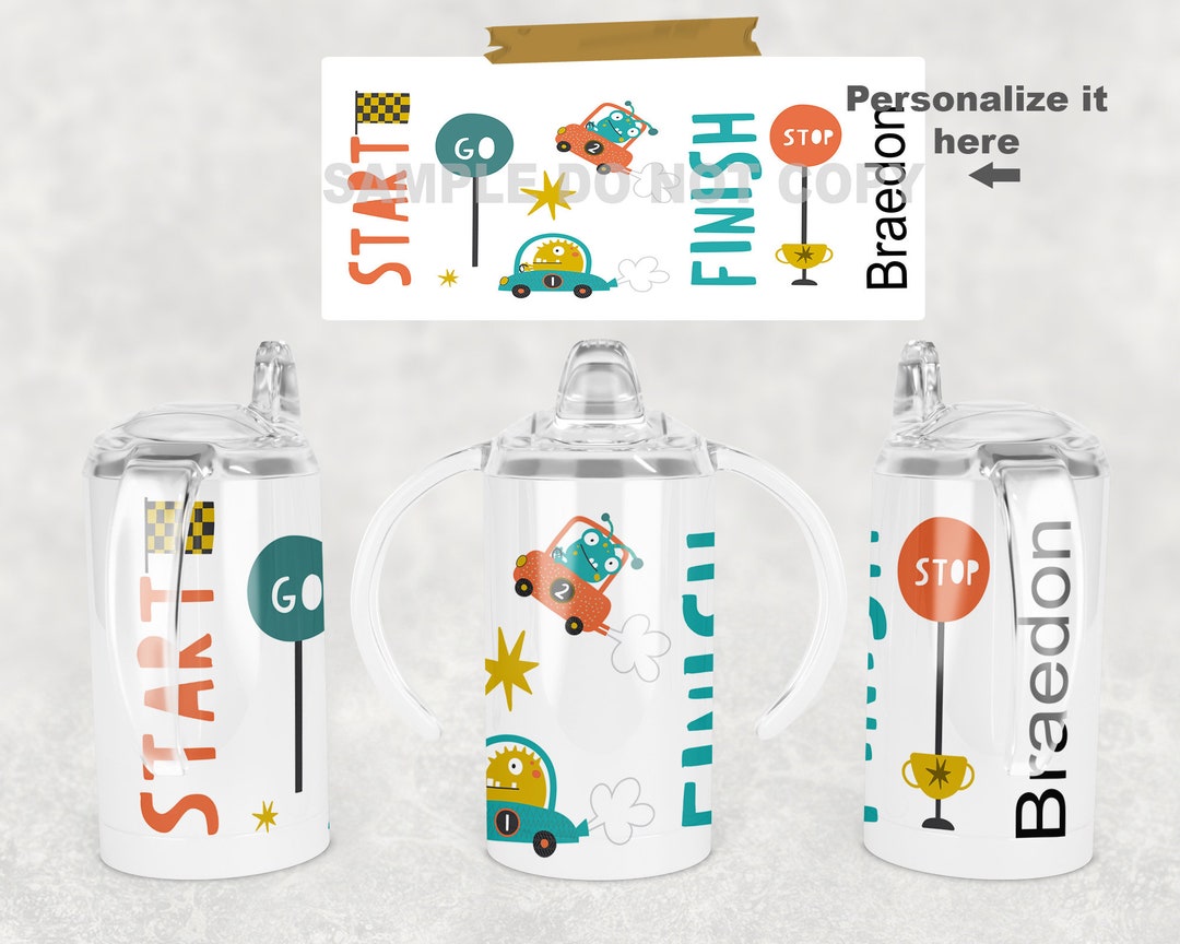 Digital Download, Set of 2 Png/jpeg Alien Race Theme 12oz Sippy Cup ...