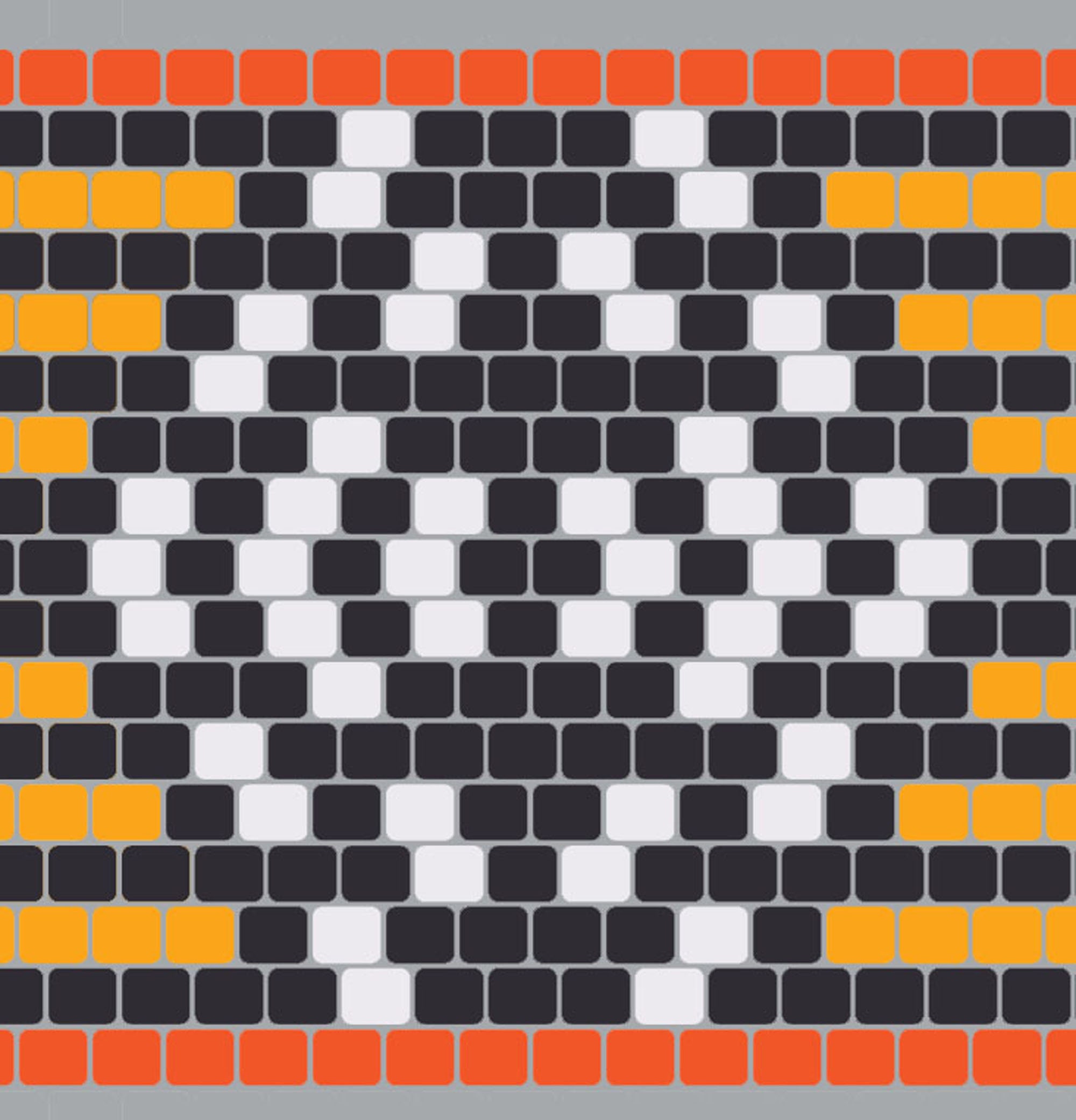 Odd Count Peyote Stitch Pattern Diagram, Diamond Mudcloth Pdf Pattern ...