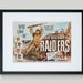 Vintage Movie Poster - the Silent Raiders - Richard Bartlett - Earle ...