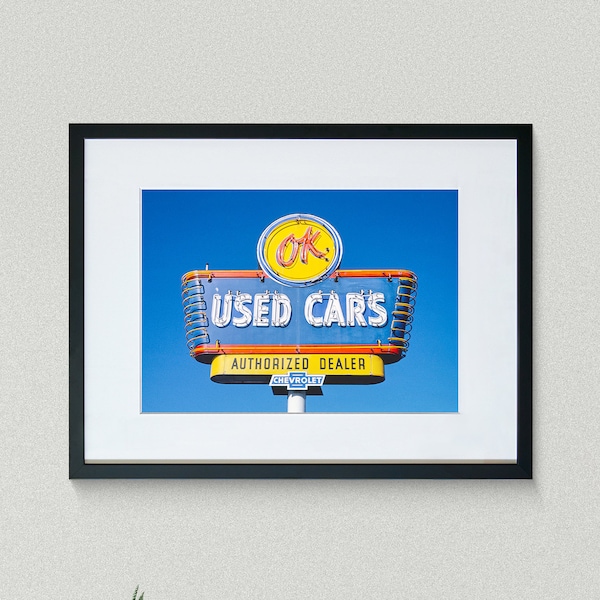 Ok Used Cars Signs - Etsy