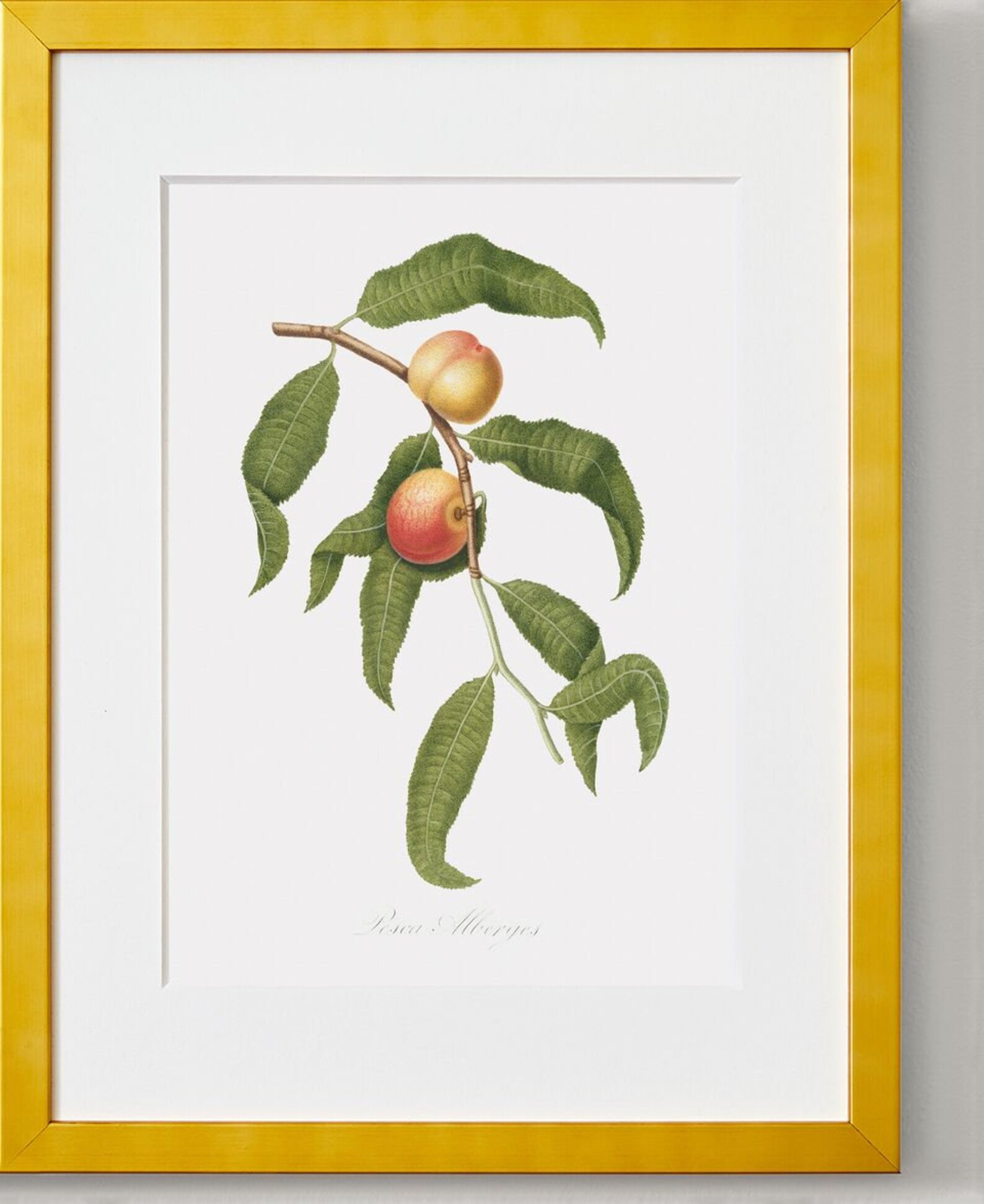 Fruit Wall Art, Fruit Decor for Kitchen, Kitchen Wall Decor, Peach Wall ...