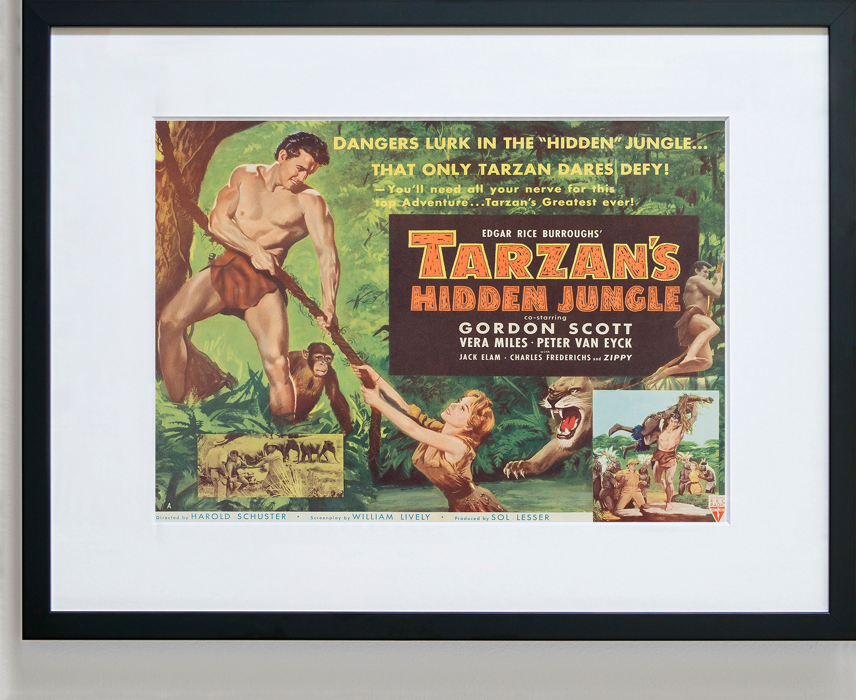 Gordon Scott Tarzan Movie Posters