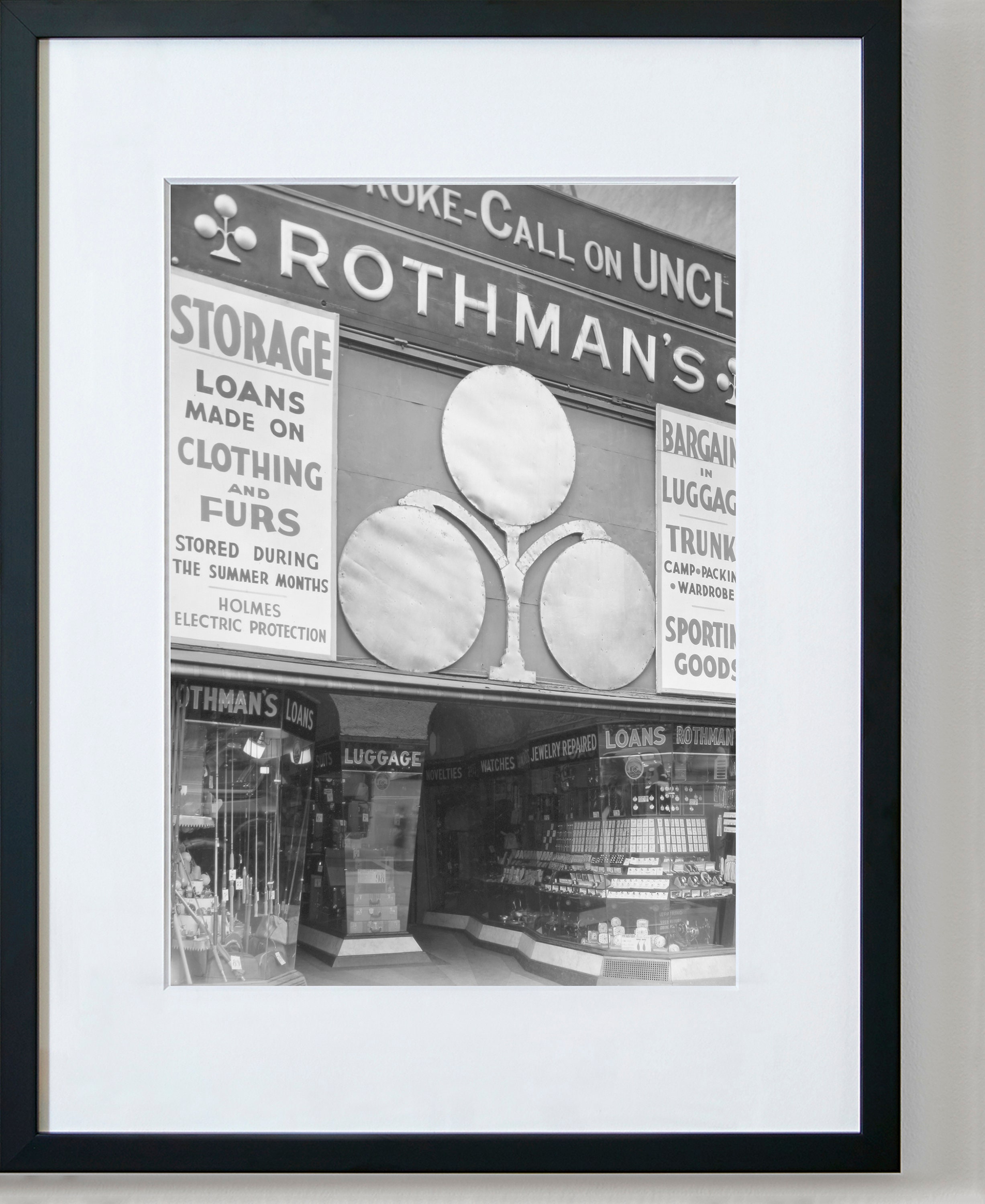 New York Fine Art Prints Vintage Photos Rothman's Pawn - Etsy