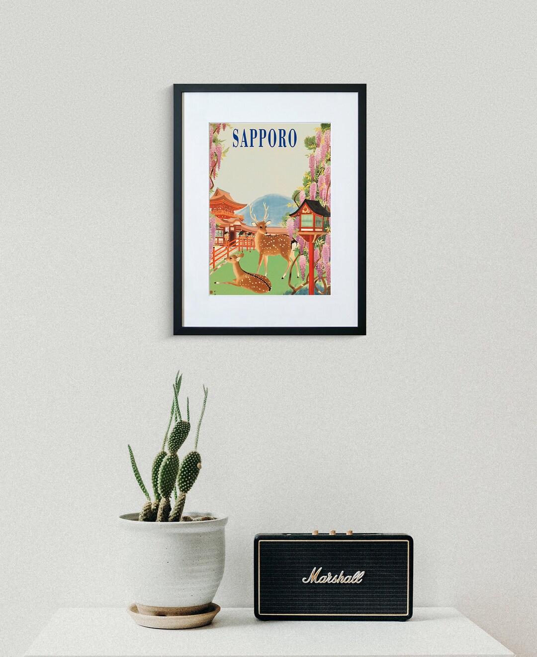 Sapporo Travel Print - Asian Travel Poster - Japanese Travel Print ...