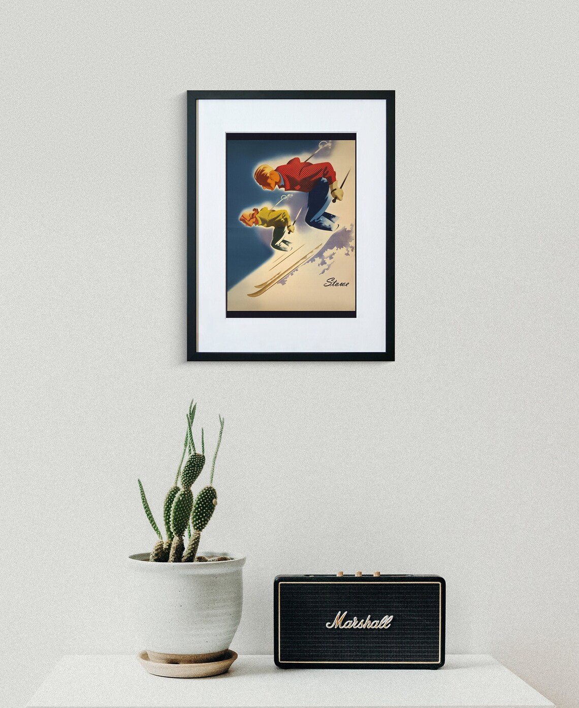 Stratton Travel Print Vermont Travel Poster Skiing Poster Vintage ...