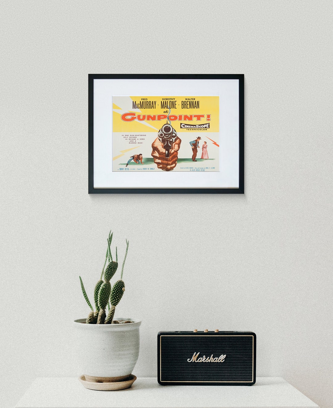 Vintage Movie Poster - Gunpoint - Fred Macmurray - Dorothy Malone ...