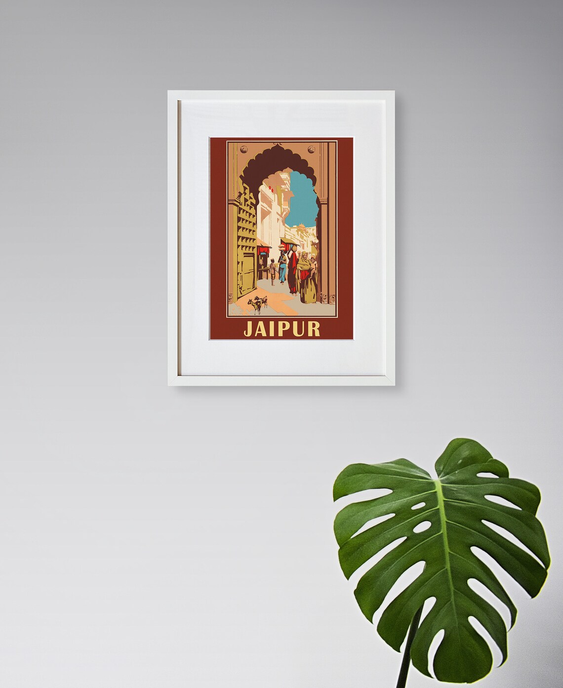 Jaipur Travel Print - Asian Travel Poster - Indian Travel Print ...