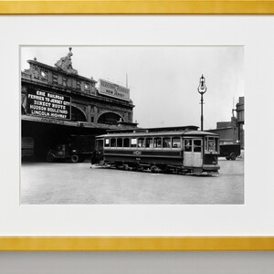 Trolley on 23rd Street - New York City Print - Vintage NYC - NYC ...