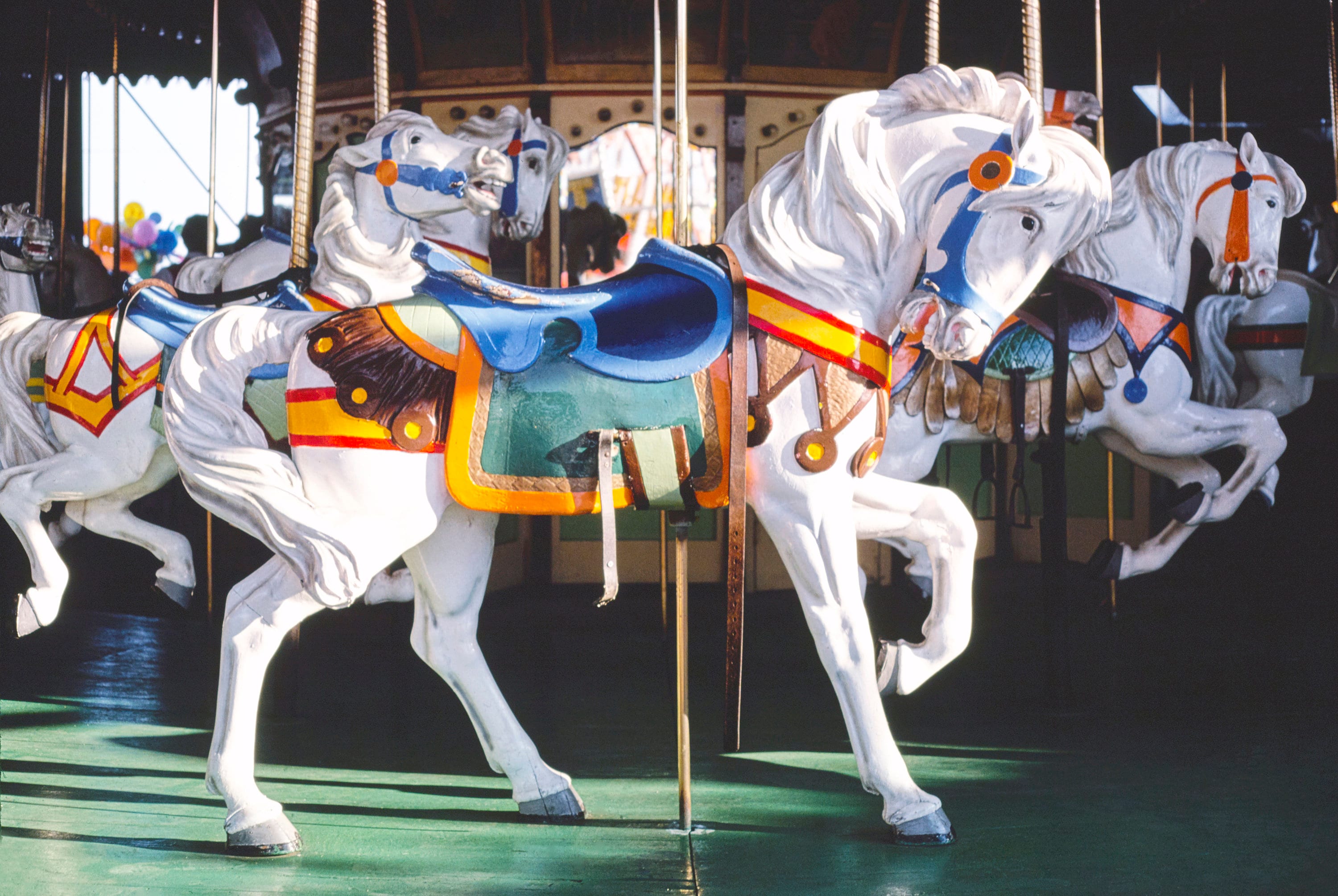 Americana Fine Art Prints Vintage Photography Carousel Horse Ocean City ...