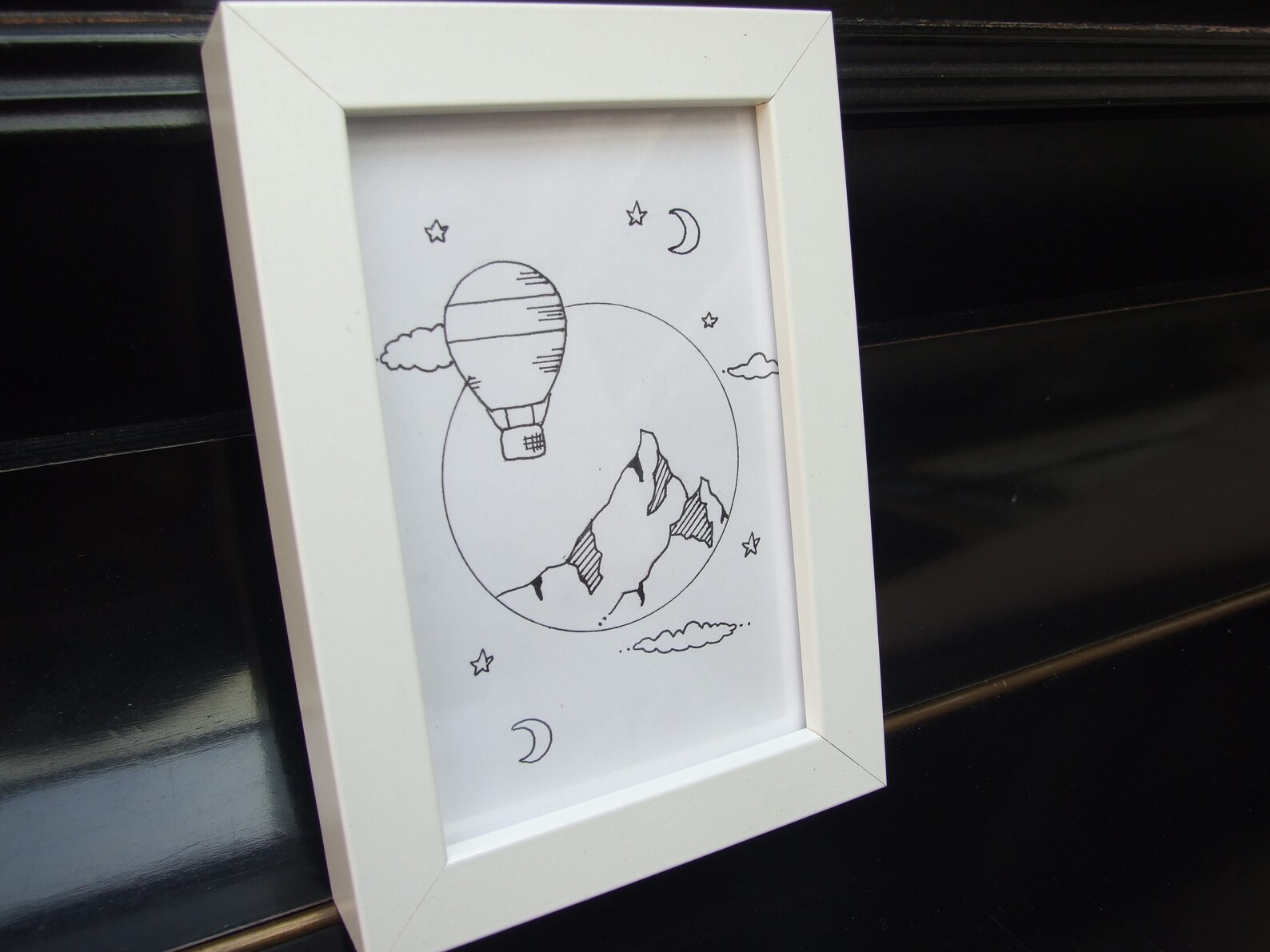 Framed Ink Drawing | Etsy