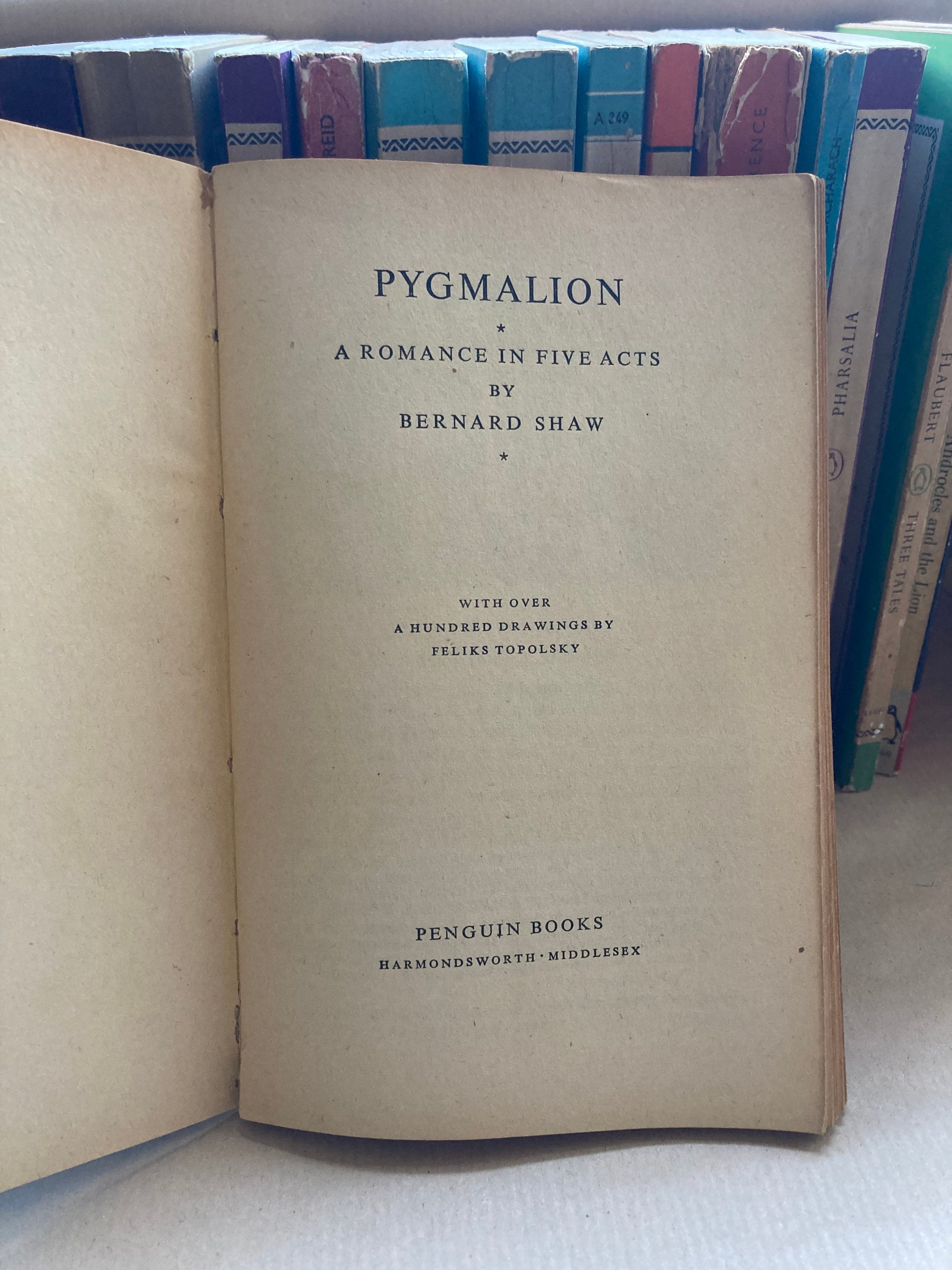 Pygmalion by Bernard Shaw Pygmalion Penguin Book Penguin Classic ...