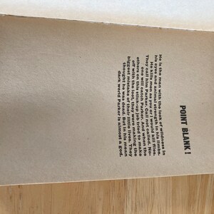 Point Blank by Richard Stark / Point Blank / the Hunter / Richard Stark ...