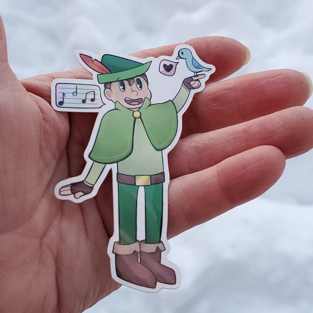 Wandersong Bard Videogame Vinyl Sticker (2.5" X 3.7") - Etsy