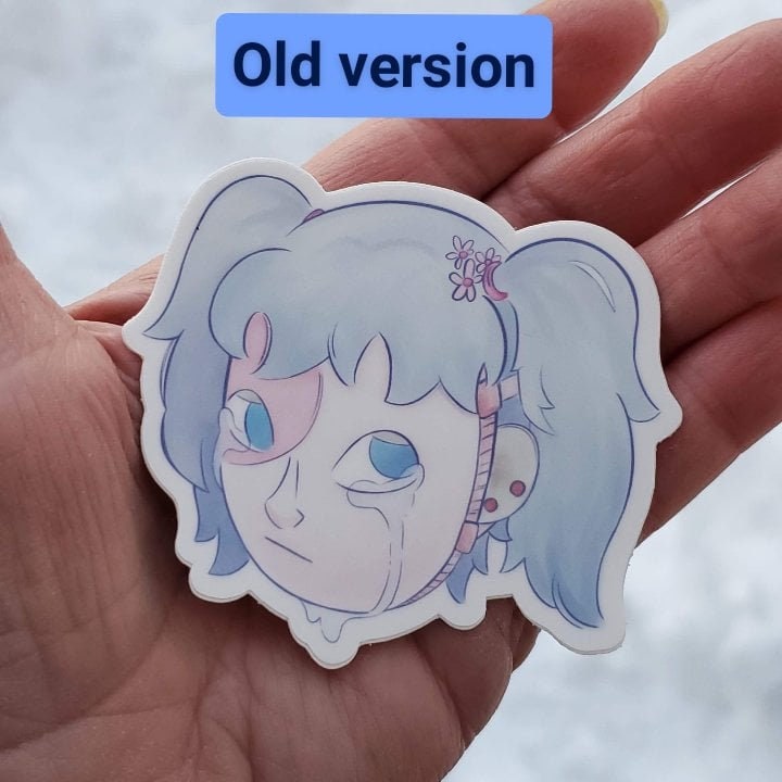 Sally Face Emotions Videogame Vinyl Sticker - Etsy