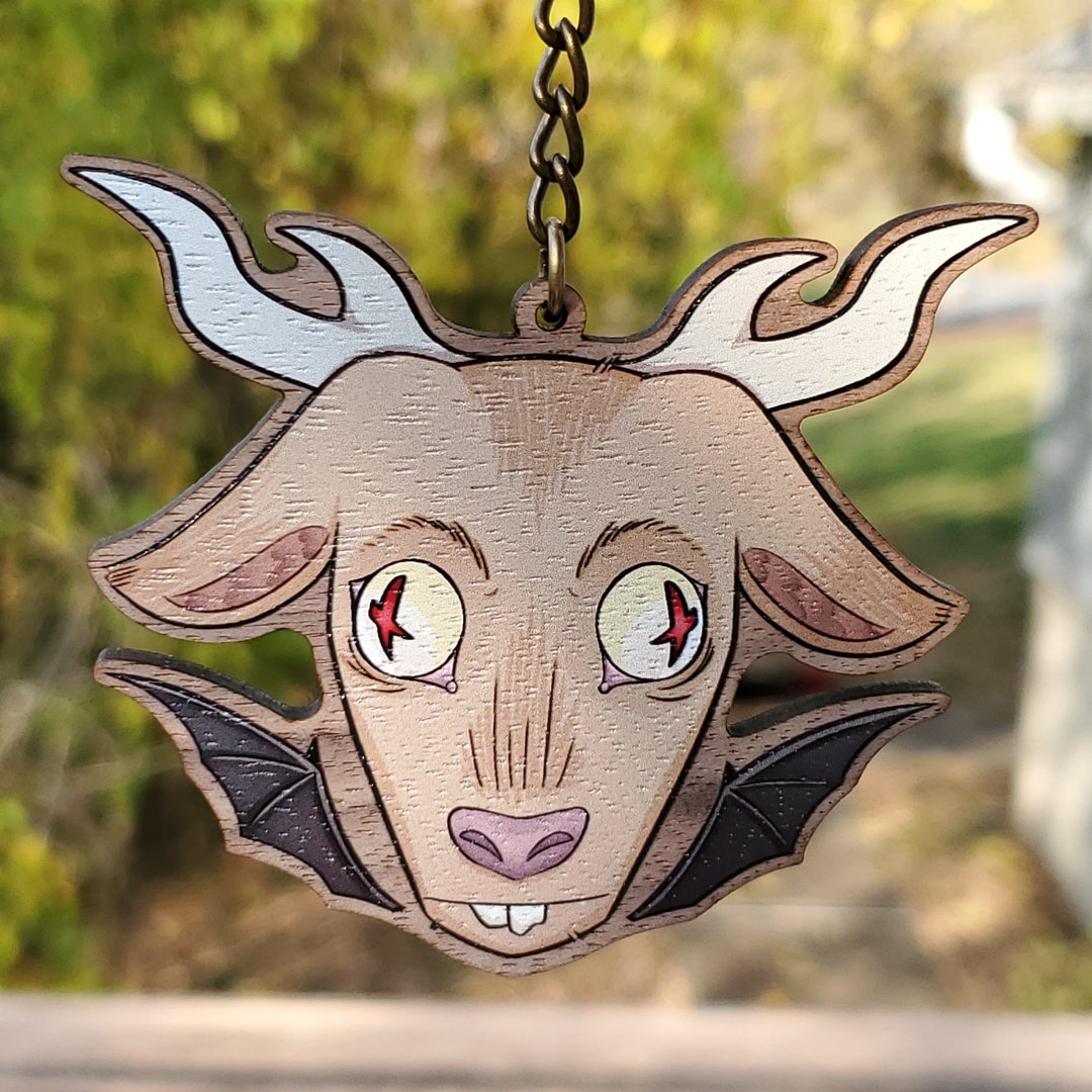 Jersey Devil Cryptid 2.5" × 3" Walnut Wood Charms - Etsy