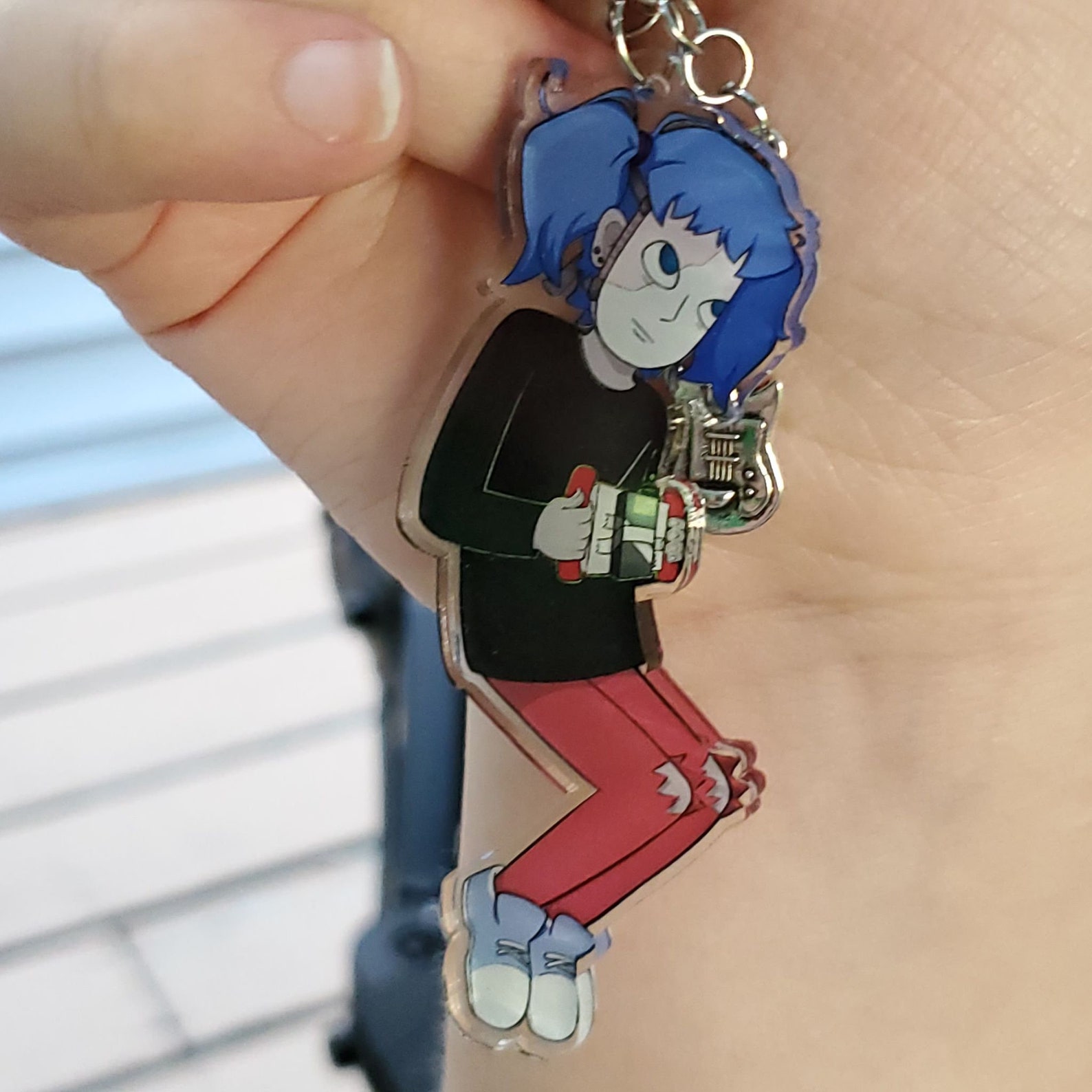 Sally Face 3 Inch Acrylic Charms | Etsy