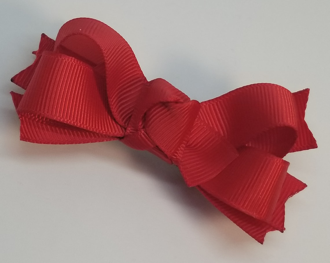 Red Bow-handmade Bows for Girls Custom Made Bow-handmade Bows - Etsy