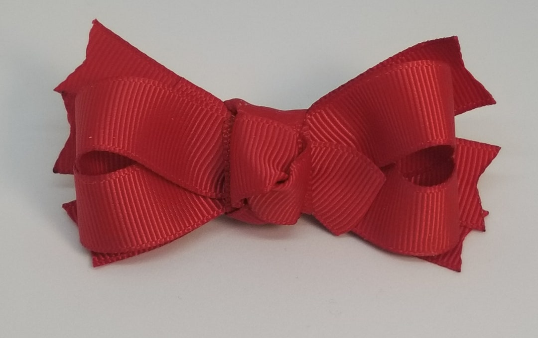 Red Bow-handmade Bows for Girls Custom Made Bow-handmade Bows - Etsy
