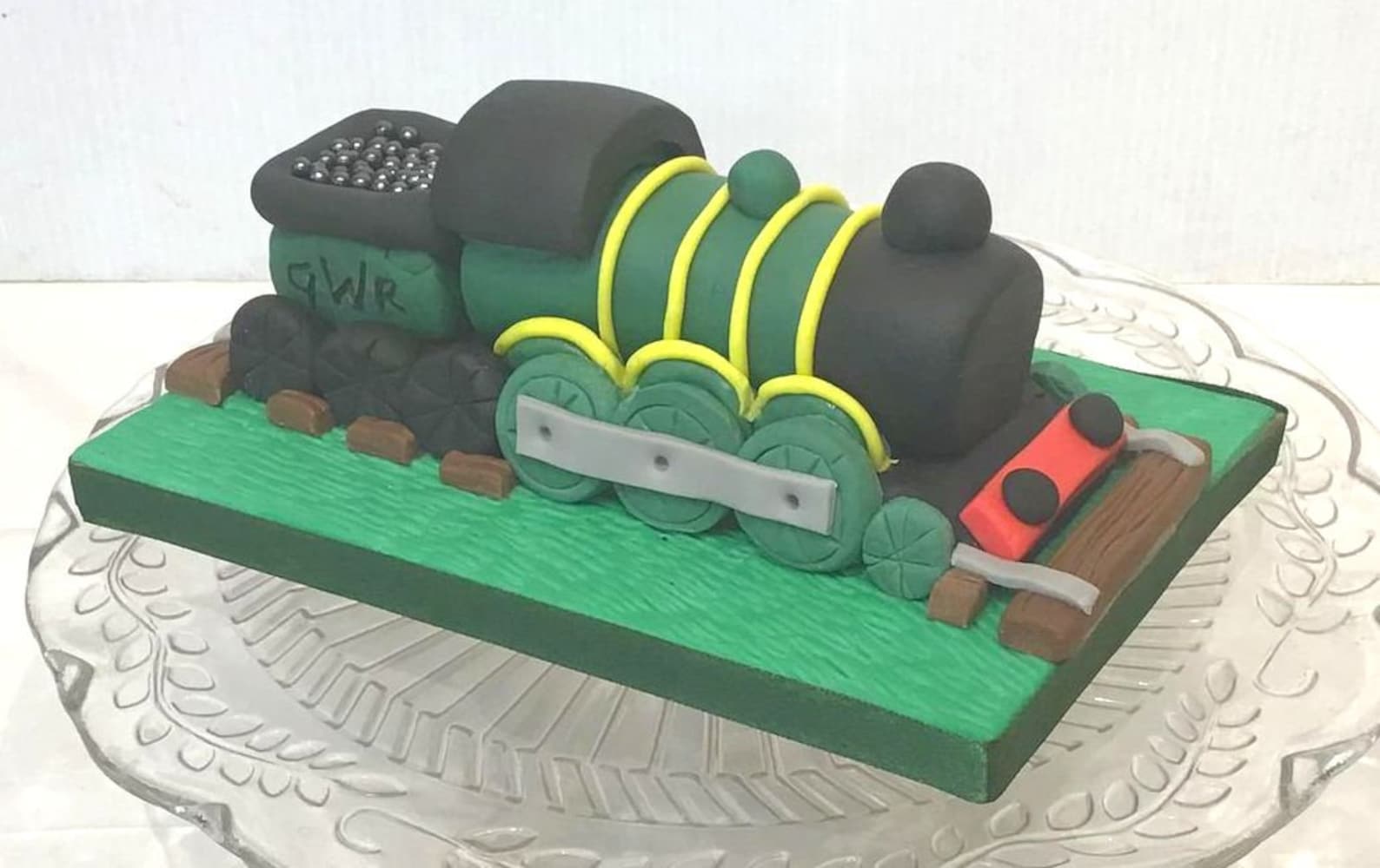 Sugar Steam Train Fondant Cake Topper - Etsy UK