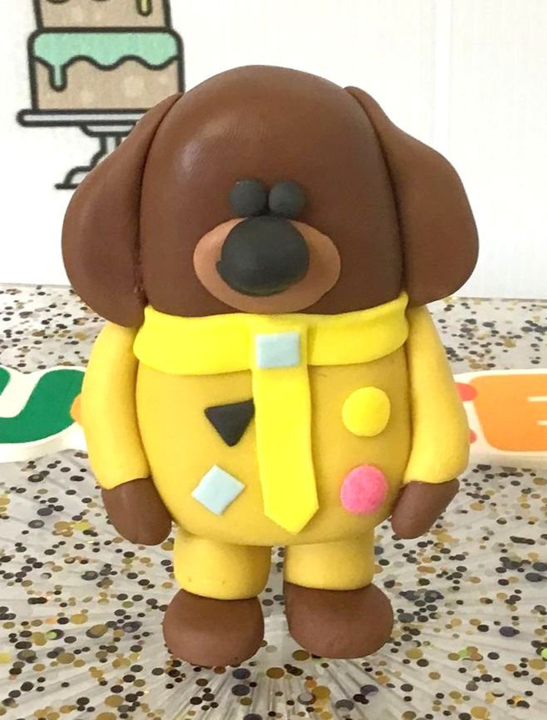 Hey Duggee Fondant Edible Cake Topper - Etsy UK