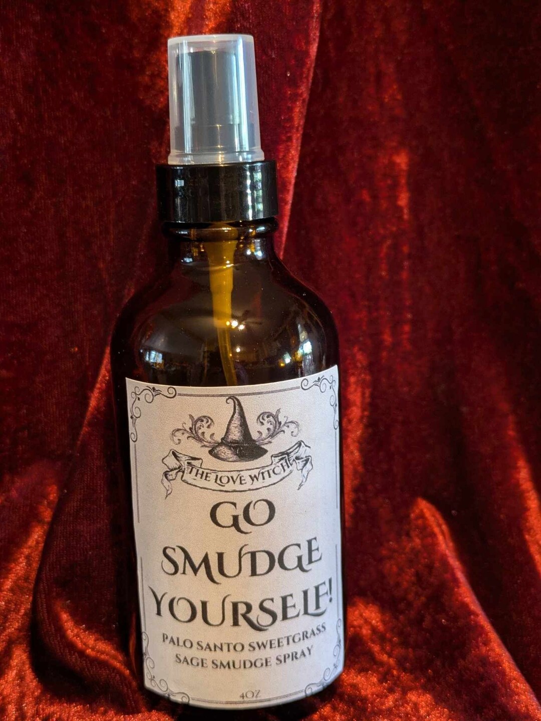 GO SMUDGE YOURSELF Palo Santo, Sage Sweet Grass Smokeless Smudge Spray ...