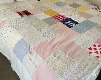 Patchwork Duvet Cover - Etsy UK