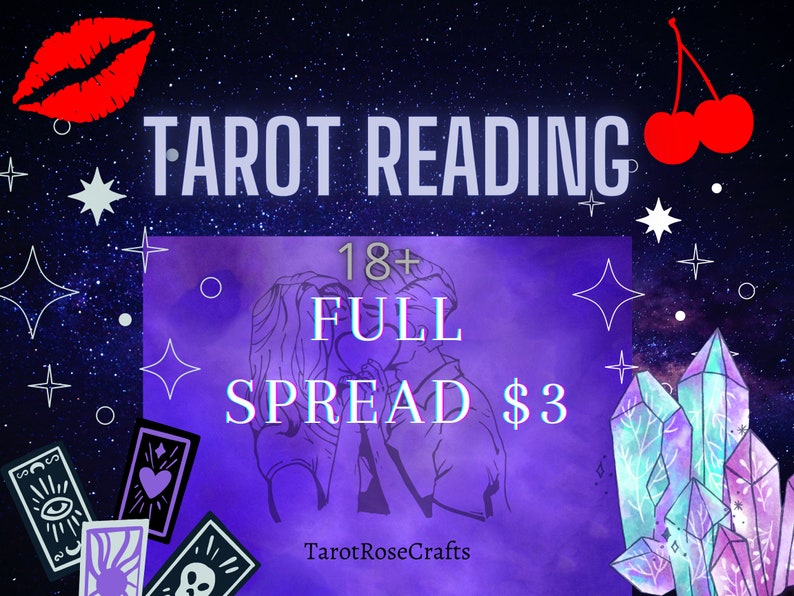18 Tarot Reading - Etsy