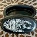 Black Lacquer Box Abalone Shell Inlay Trinket Box Asian Decor Bamboo ...