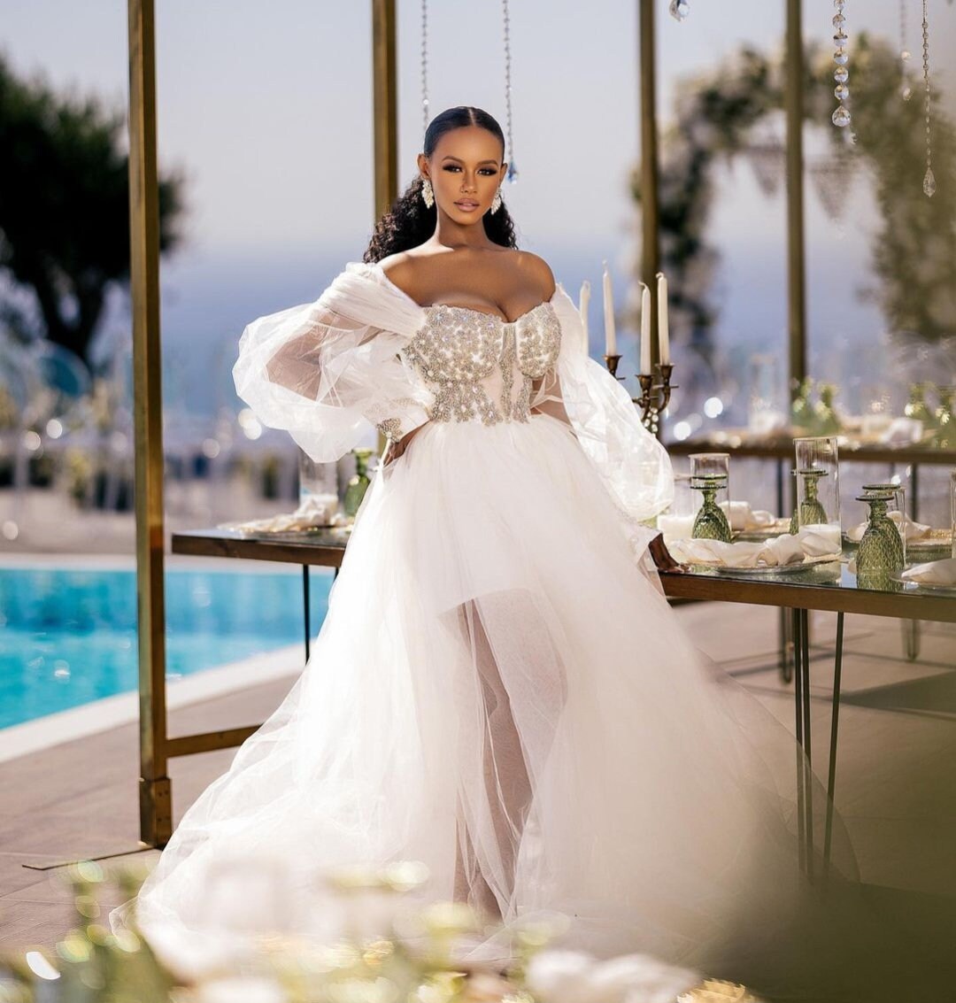 Tulle Gown/tulle Bridal Robe/bridal Party Robe/wedding Day Robe/getting ...