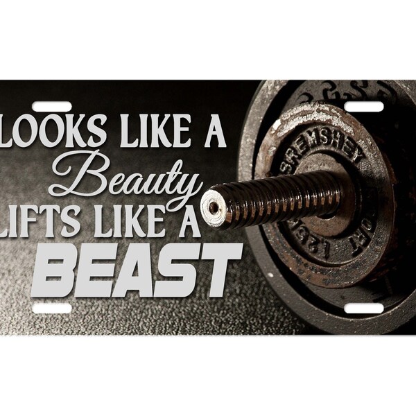 The Beast Custom License Plate - Etsy